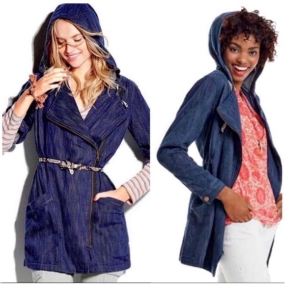 CAbi | Jackets & Coats | Cabi Adventure Anorak Denim Utility Jacket ...